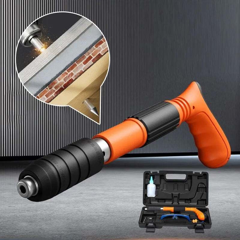 Manual Mini Nail Gun for Cement Wall | Low Noise Air Nailer Tool | Lig ...
